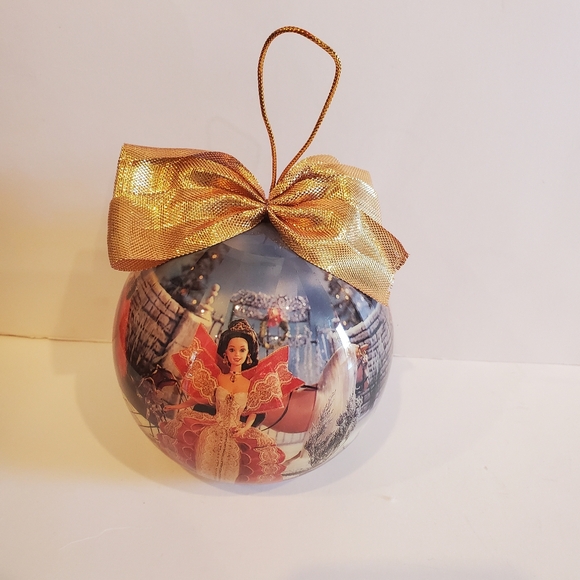 Mattel | Holiday | Barbie Decoupage 4 Christmas Ornament 997 | Poshmark